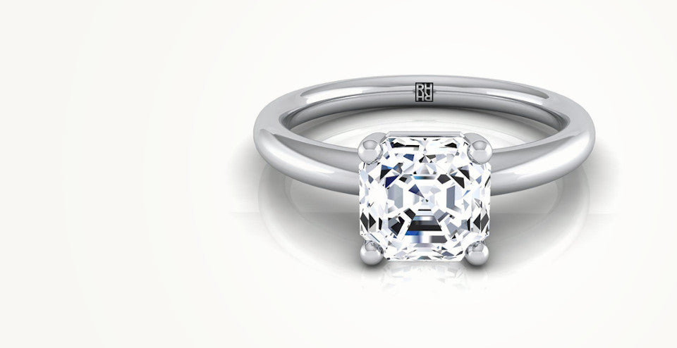 Asscher Cut Diamond Shape Guide | RockHer – RockHer.com