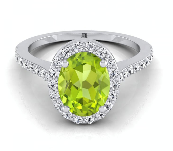 Peridot Diamond Buying Guide: History, Quality, Best Peridot Engagement ...