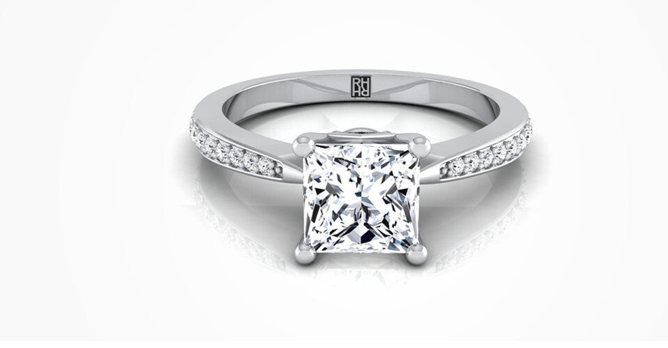 Princess Cut Diamond Shape Guide | RockHer - RockHer.com