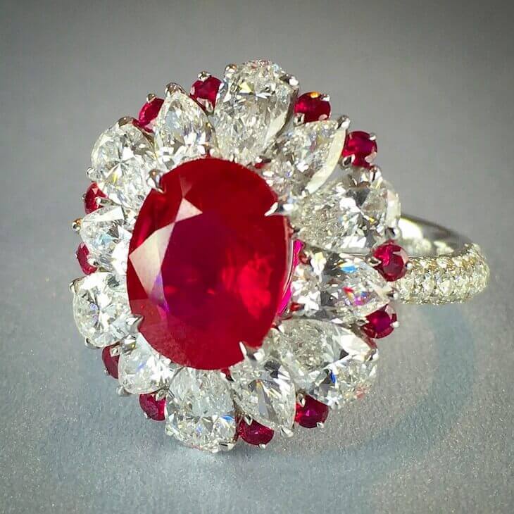 Ruby Diamond Buying Guide: History, Quality, Best Ruby Engagement Rings ...