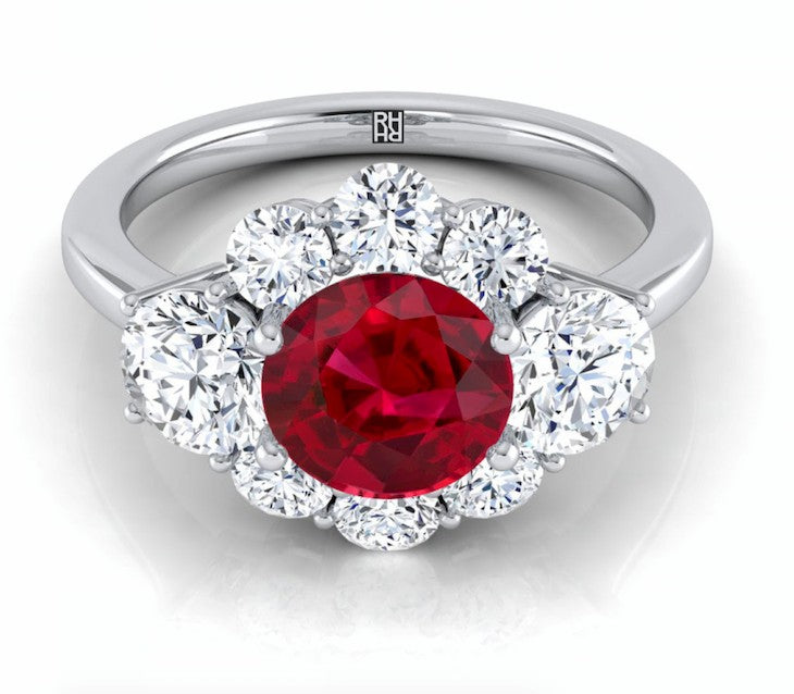 Ruby Diamond Buying Guide: History, Quality, Best Ruby Engagement Rings | RockHer - RockHer.com