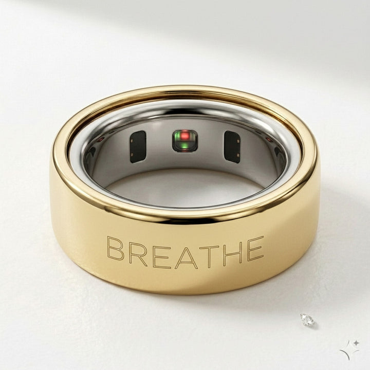 Gold Oura Ring Covers & Jewelry Sleeves | 14K Gold for Oura Rin...